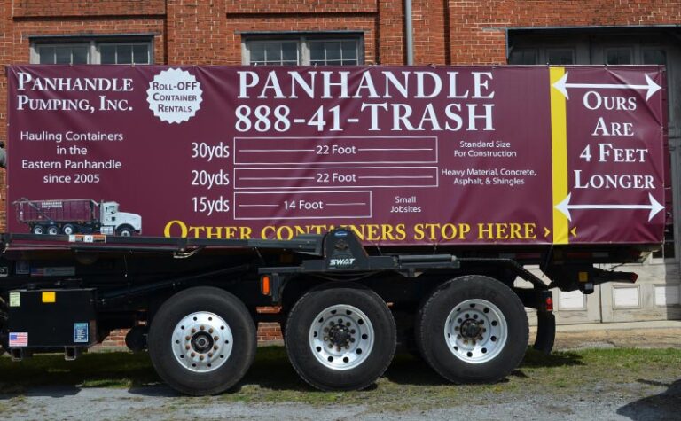 Roll Off Container Sizes | Berkeley County, WV | Panhandle Pumping Inc.